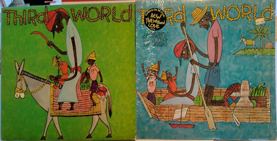 vintage set of THIRD WORLD vinyl LP JOURNEY to ADDIS & Self Titled ...