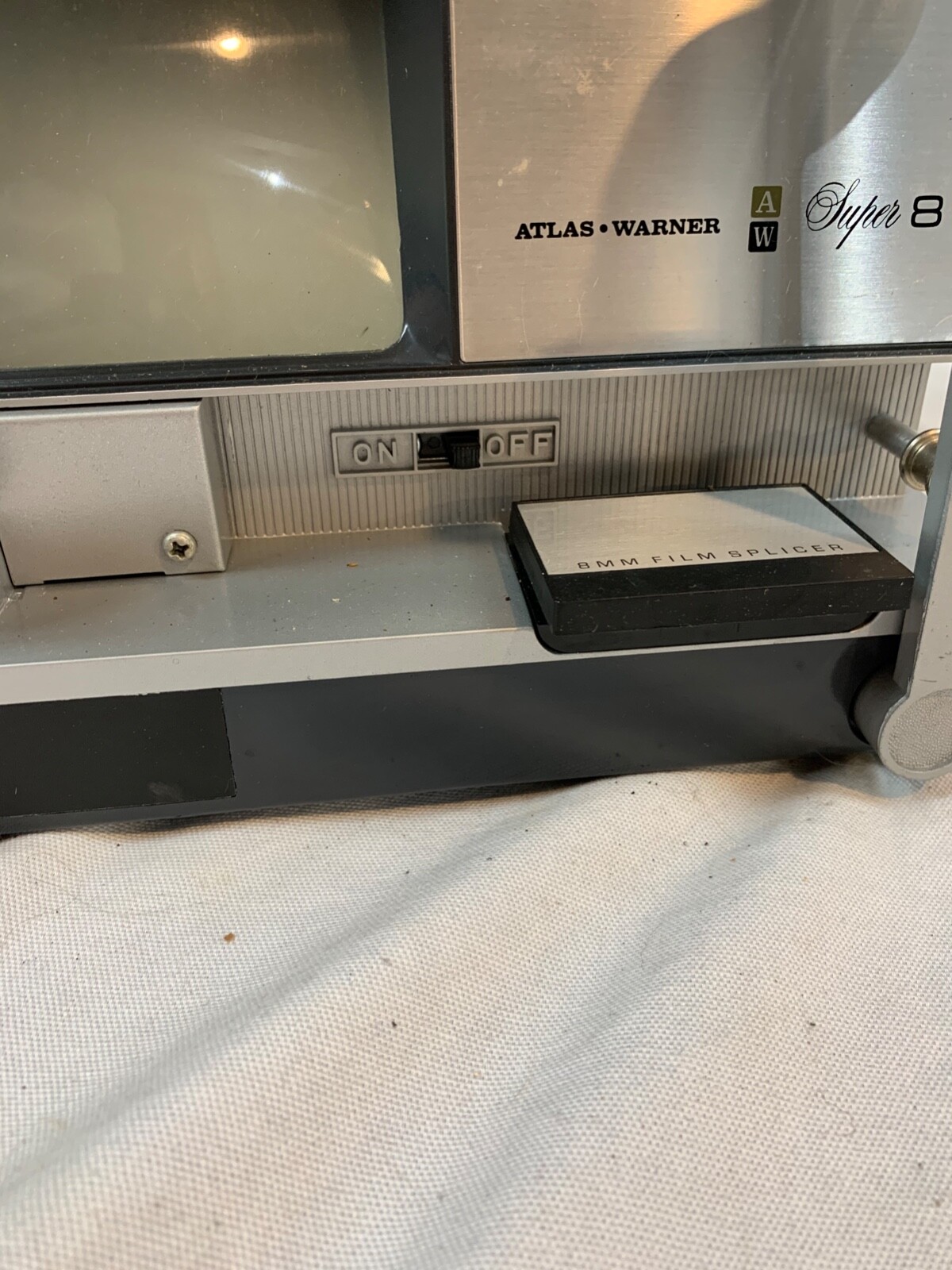 Atlas-Warner Super 8 film editor and viewer Model 500 With Manual 3883 ...