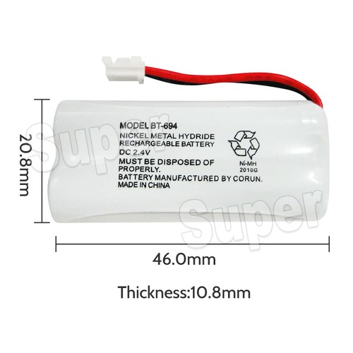 Premium Battery for UNIDEN BT-694 BT-694S BT-694n BT-694m DECT 6 ...