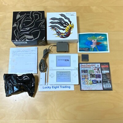 Nintendo DS Lite Pokemon Platinum Giratina Edition complete Box [BOX ...