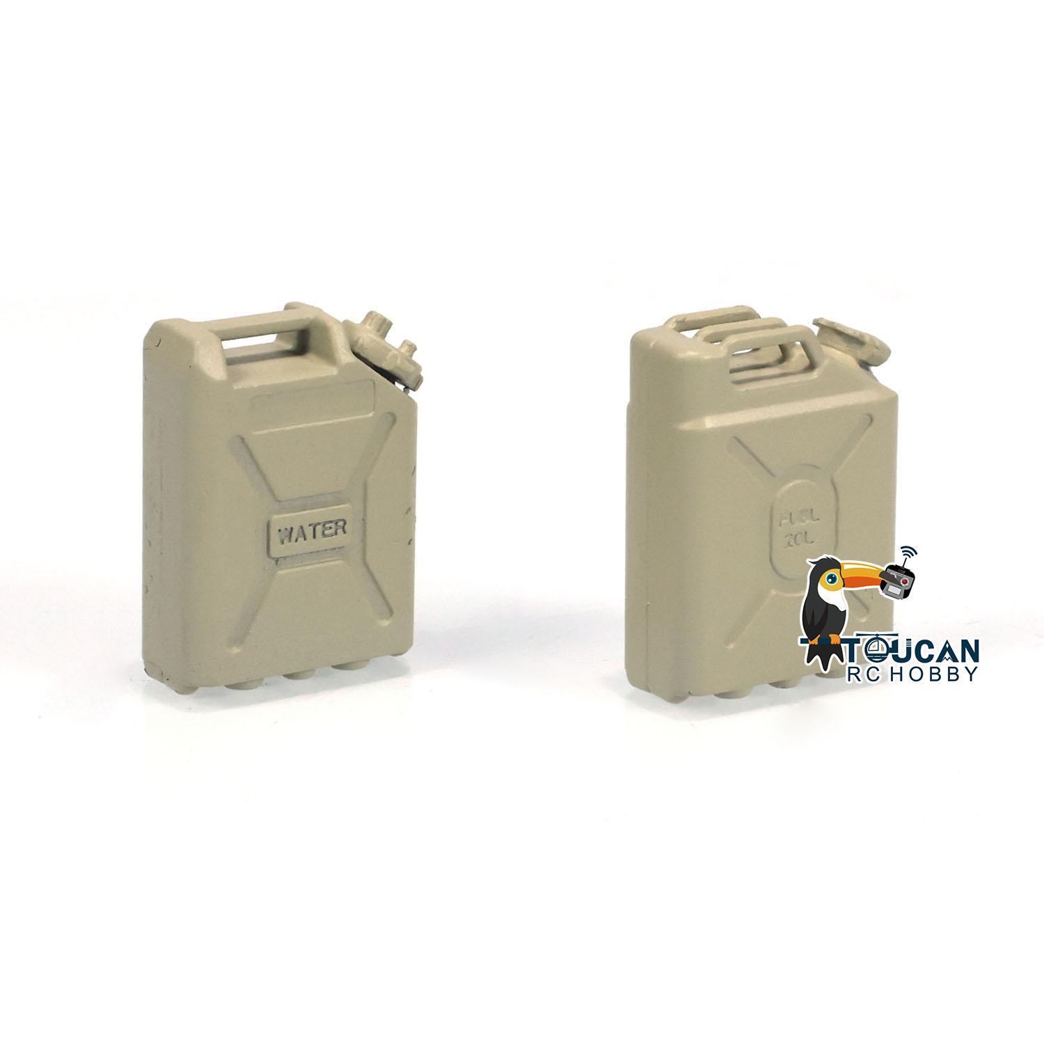 Metal Decorative Parts Fuel Water Tanks for 1/16 RC Tank M1A2 Abrams ...