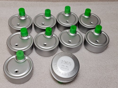 1, Gorton No. 1965 Angle Air Vent Steam Valve, 1/8" MNPT Threaded, P/N ...