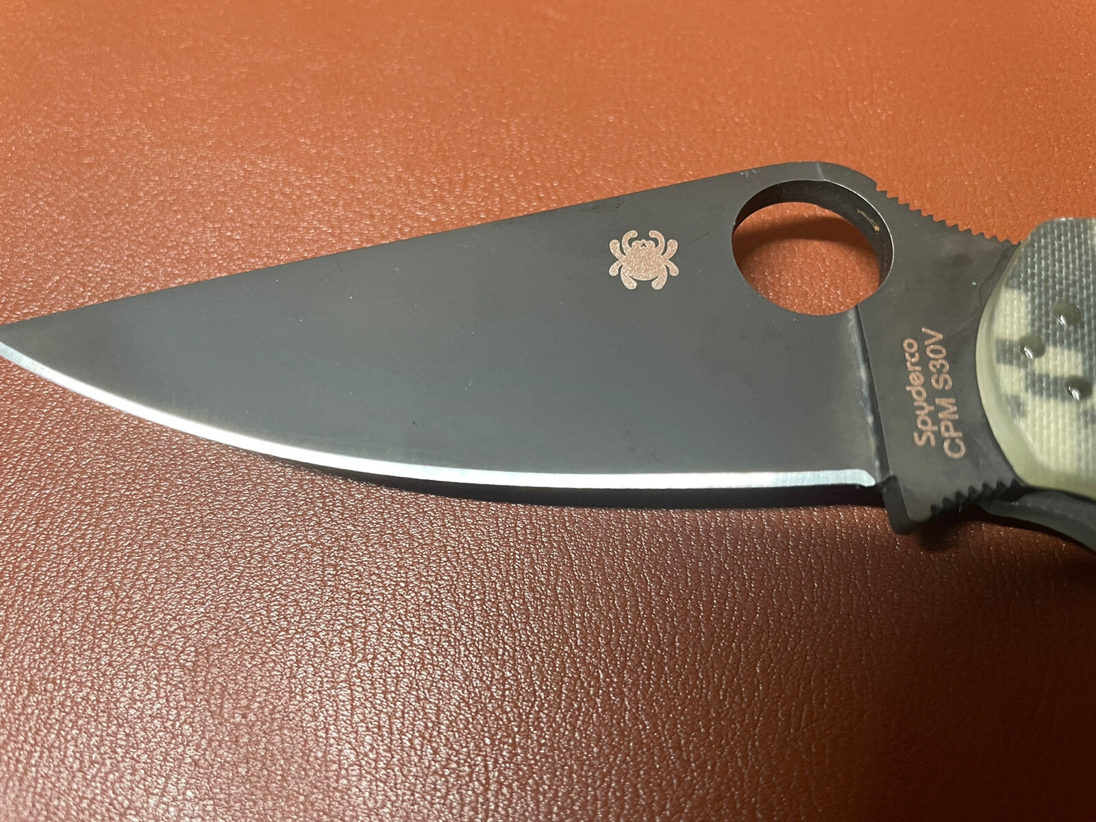 spyderco paramilitary 2 Camo black | eBay
