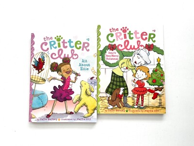 The Critter Club, #2 All About Ellie & #9 Amy's Very Merry Christmas | eBay