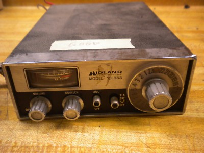 Vintage 1976 Midland Model 13-853 CB Radio. 23 Channel CB | eBay