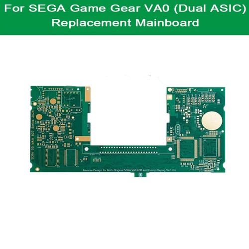 For SEGA GG Main VAO (Dual ASIC) Dual Chip Blank Motherboard Original ...