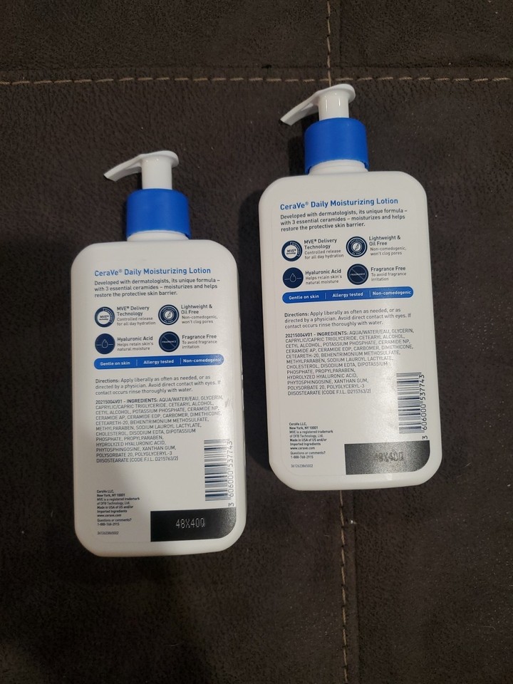 Cerave Daily Moisturizing Lotion - For Normal To Dry Skin - 11 Fl Oz ...