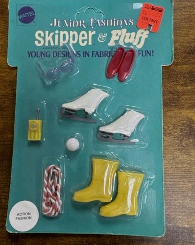 Vintage Original SKIPPER & FLUFF Action Fashion Pak NRFP MIP 1970 ...