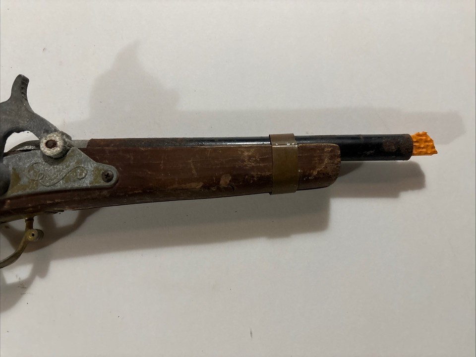 Vintage TOY Cap Gun Pistol Civil War Replica Parris Mfg. Co. Savannah ...