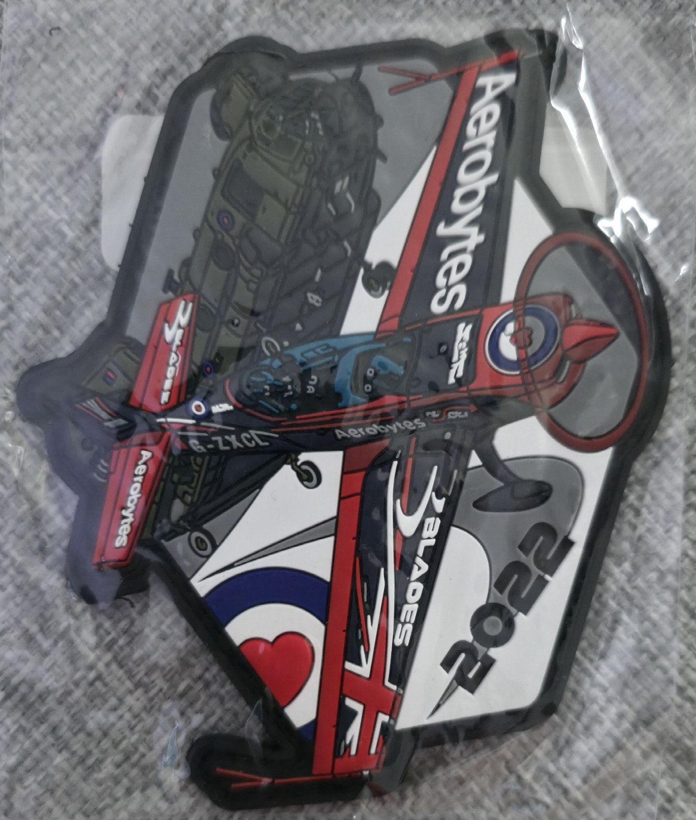 RIAT 2022 Aerobytes Blades & RAF Chinook Bladeslap 3D PVC Royal Air ...