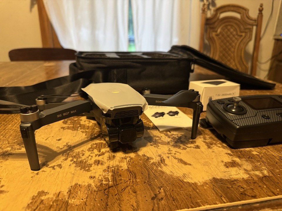 SG907 Max Drone 4k HD 3 Axis Gimbal Brushless Motor 5g WiFi GPS HD Dual ...