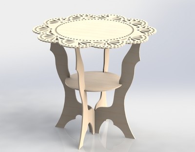 Vectors DXF Files Provencal Table Design For CNC Router And Laser Wood ...