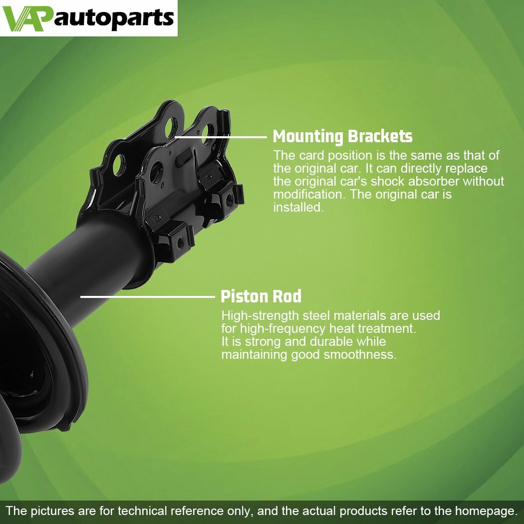For Chrysler 300 2011-2020 RWD Front Loaded Complete Struts Coil Spring ...