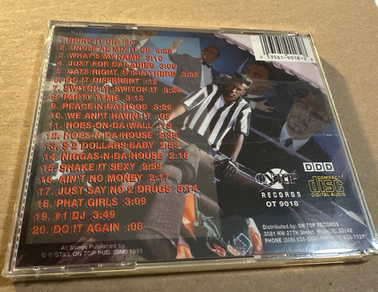 What's My Name by DJ Uncle Al (CD, Feb-1994, On Top Records) for sale ...