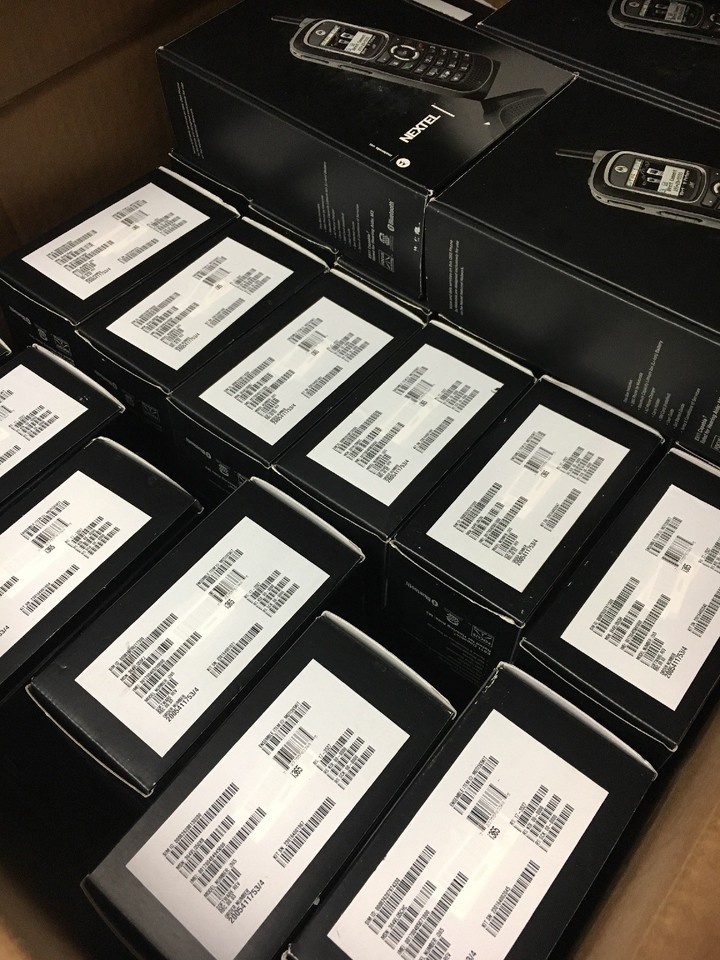 Lot of (20) BRAND NEW Motorola Nextel i365 Rugged iDEN Cell Phones ...