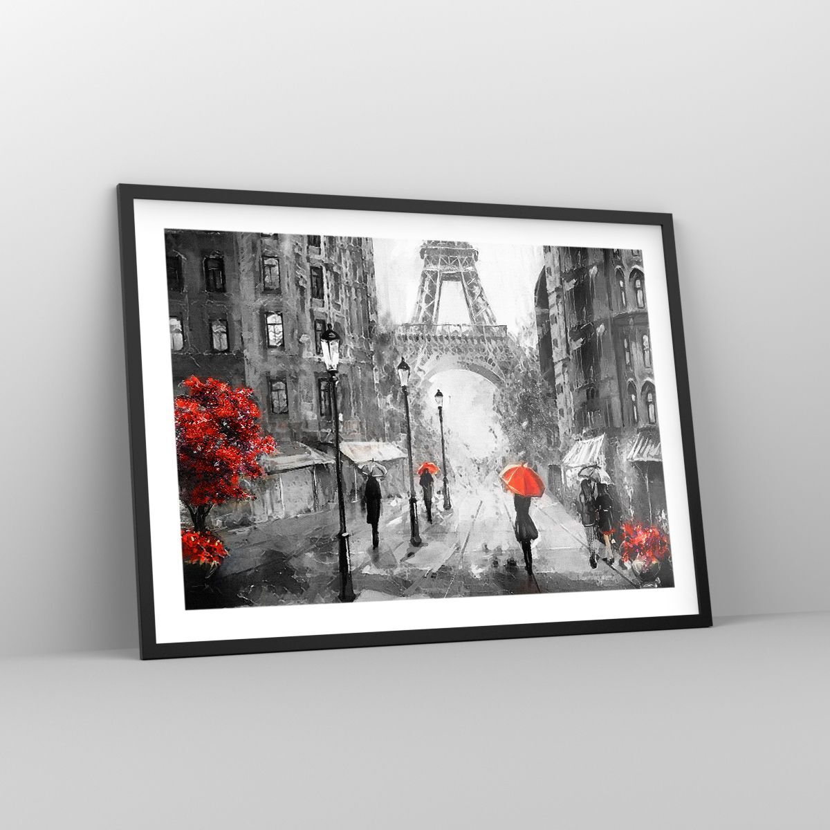 Affiche Poster 70x50cm Tableaux Image Photo Paris ville maison Wall Art ...