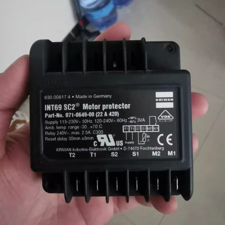 1pcs KRIWAN Protection Module INT69 SC2 Motor Protector 115-230V | eBay