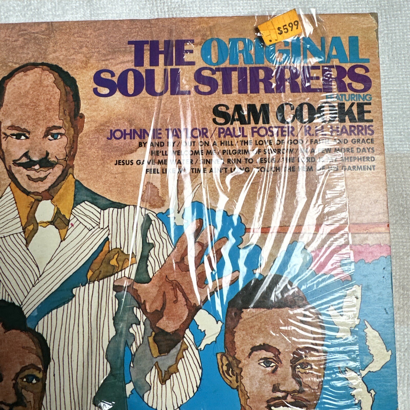 The Original Soul Stirrers Featuring Sam Cooke 1972 SHRINK ! Specialty ...
