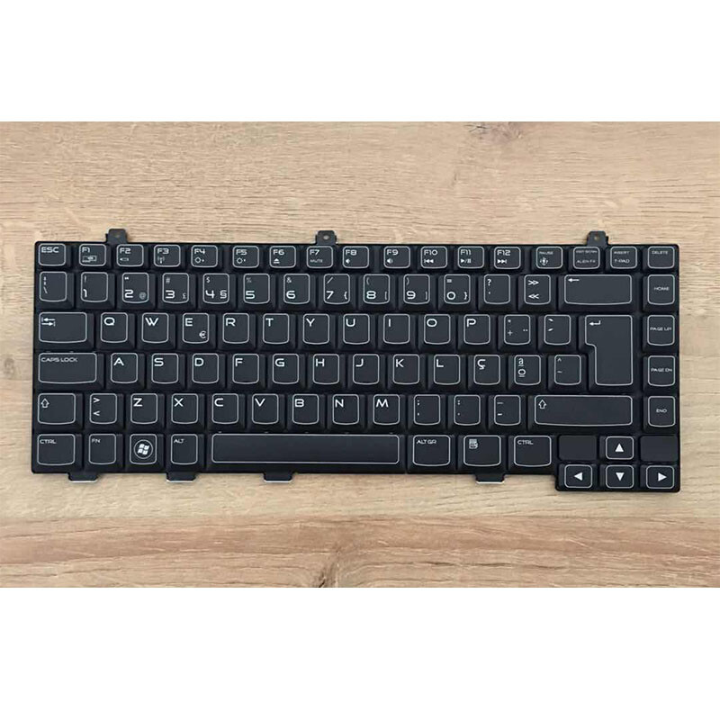 For Dell Alienware M14X R2 Notebook Keyboard 0M1XM3 M1XM3 Laptop ...