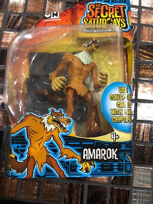 2009 Brown Amarok 3.5" Mattel Action Figure Secret Saturdays Cartoon ...