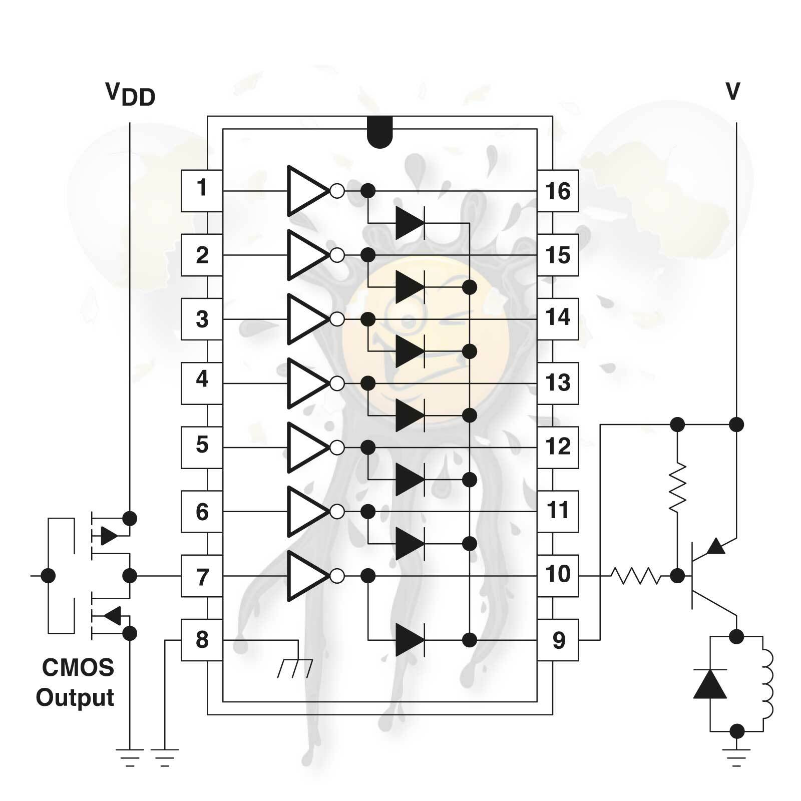 2 Stück pcs ULN2001 ULN2002 ULN2003 ULN2803 ULN2004 Darlington Leistungs Treiber | eBay