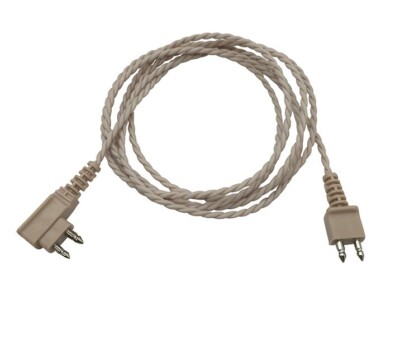 2 Pin Single Audio Cable for AXON Pocket Hearing Instrument (Beige) | eBay