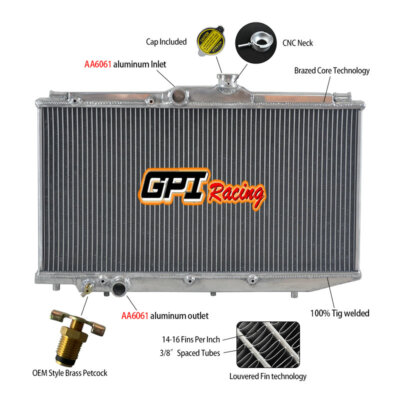 FOR Toyota Corolla AE90 AE92 AE94 1989-1994 90 91 92 93 Aluminum Alloy ...