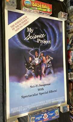 My Science Project Movie Poster John Stockwell Fisher Stevens Rolled ...