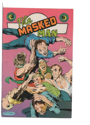 Masked Man #7 1985 Eclipse Comics Fine" | eBay