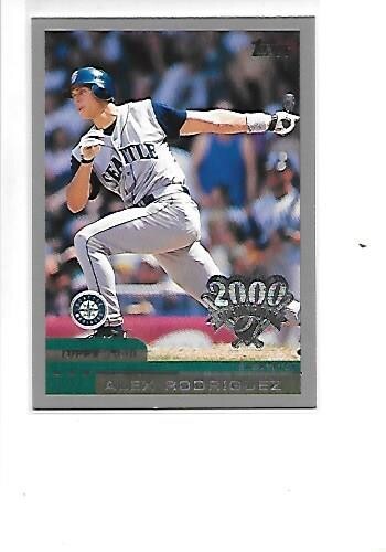 Alex Rodriguez 2000 Topps Opening Day Baseball Card #44 Seattle ...
