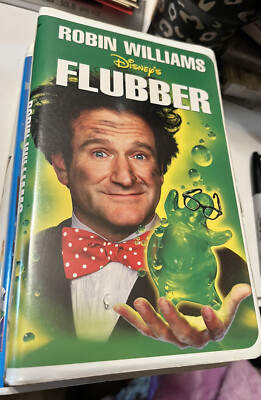 Flubber VHS 1998 Disney Great Condition Clamshell Box Robin Williams ...