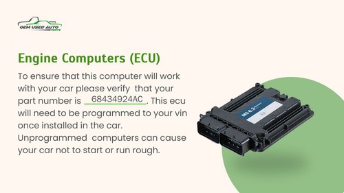 2020-2022 Dodge Charger Engine Control Computer Ecu Pcm Ecm Pcu Oem ...