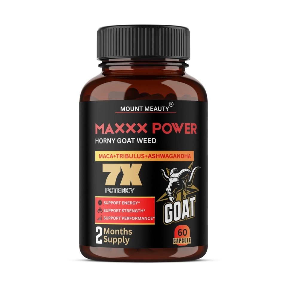 Men Supplement For Rock Hard Perform Maxx, Strength, Love Stamina Men ...