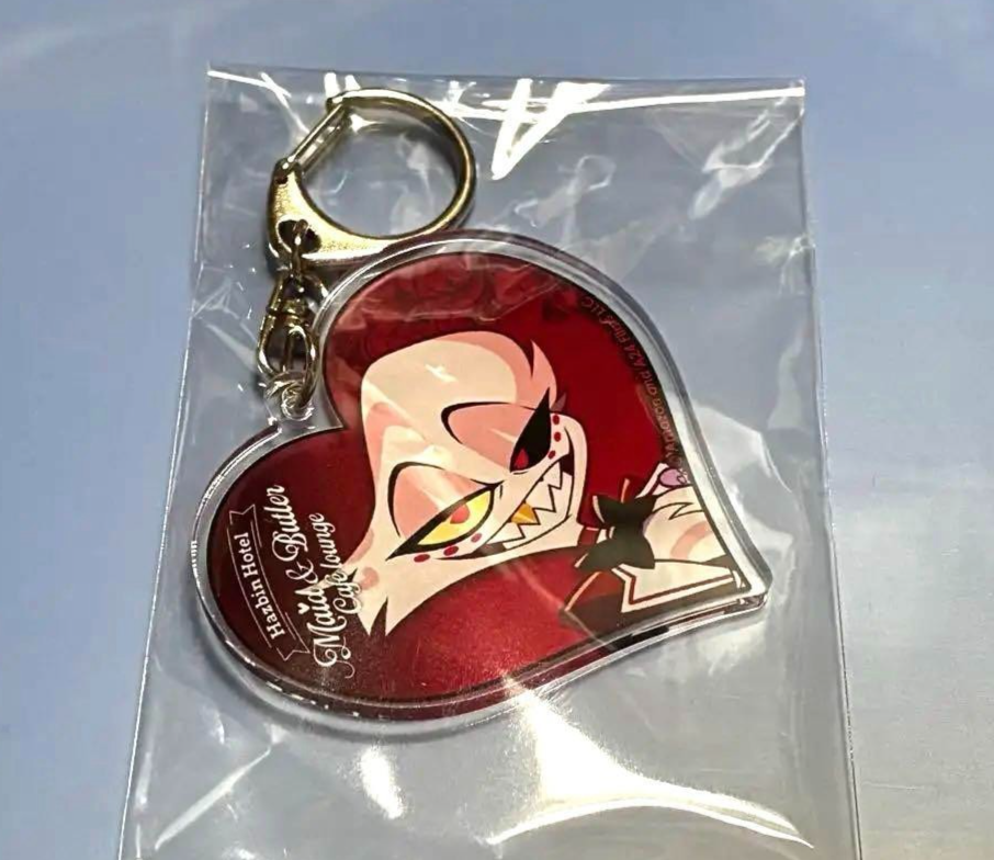 Hazbin Hotel Angel Dust Acrylic keychain Animate Cafe 2025 From Japan ...