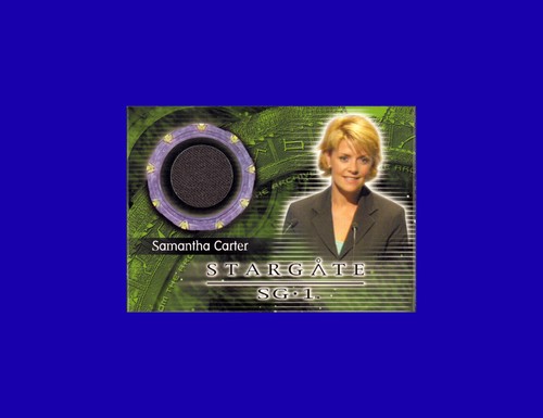 Samantha Carter (Amanda Tapping) 2009 Stargate Heroes SG-1 Costume Card ...