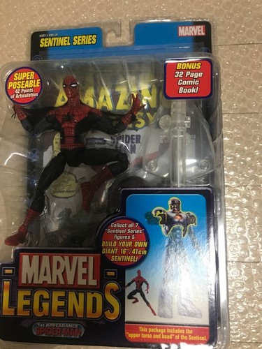 Marvel Legends First Appearance Spider-Man Toy Biz | eBay UK