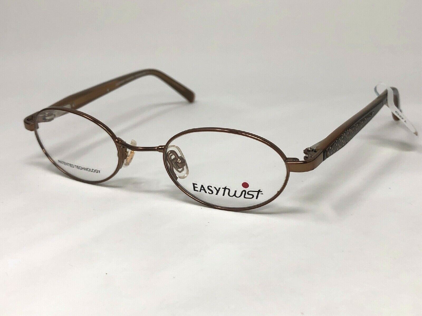 EASYTWIST KIDS Eyeglasses Frame Mod.855 10 41-18-125 Brown Polish NH44 ...