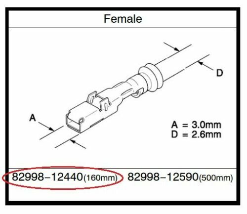 (1 piece) Toyota Wire Terminal Repair W W 82998-12440 | eBay