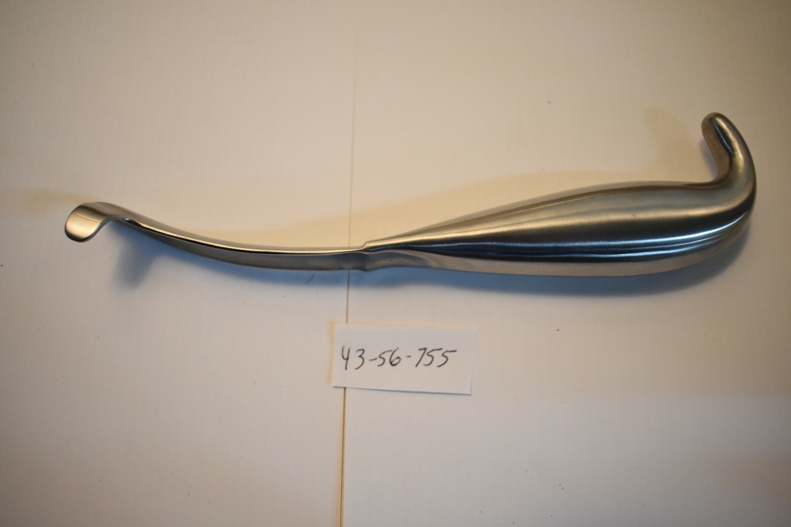 WM 4356754, 56755 SET OF 2 BAUER SIGMOID NOTCH RETRACTORS 8" RIGHT/LEFT ...