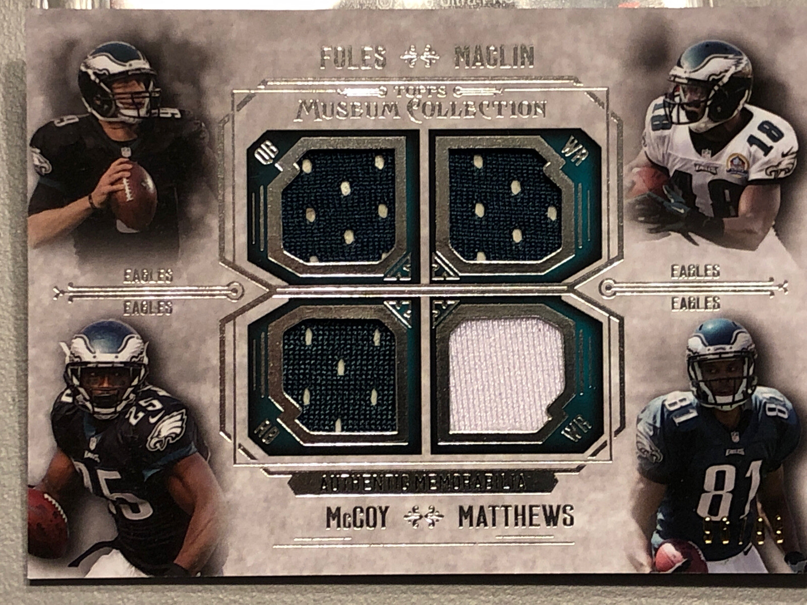 2014 Topps Museum Collection - Four-Player Quad Relics #FPQR-FMMM ...