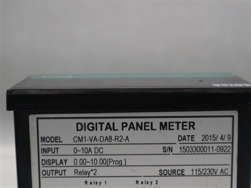 Adtek CM1-VA-DA8-R2-A CM1VADA8R2A Digital Panel Meter 115/230V AC Fast ...