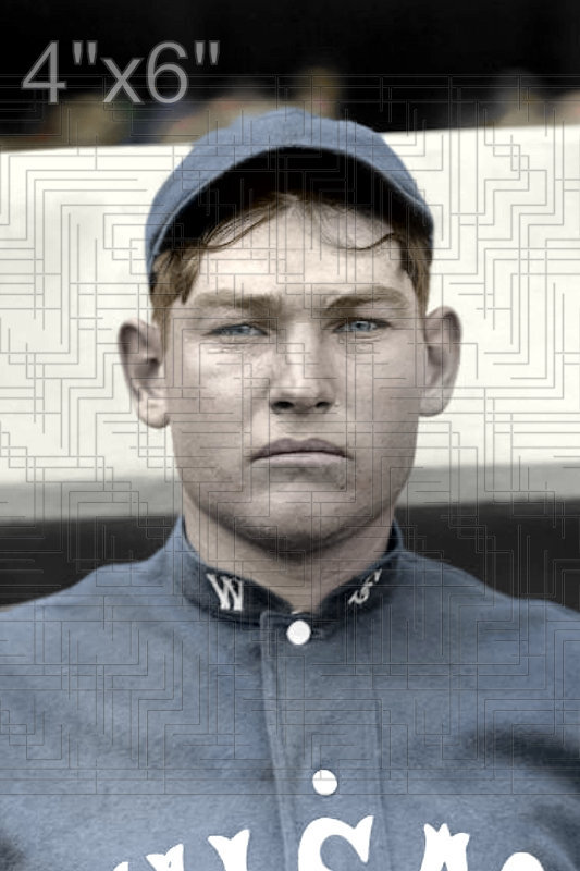 Reb Russell - 1914 Chicago White Sox - choose a style - colorized print ...