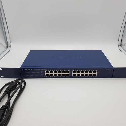 NETGEAR JGS524NA 24-Port Gigabit Ethernet Rackmount Network Switch | eBay