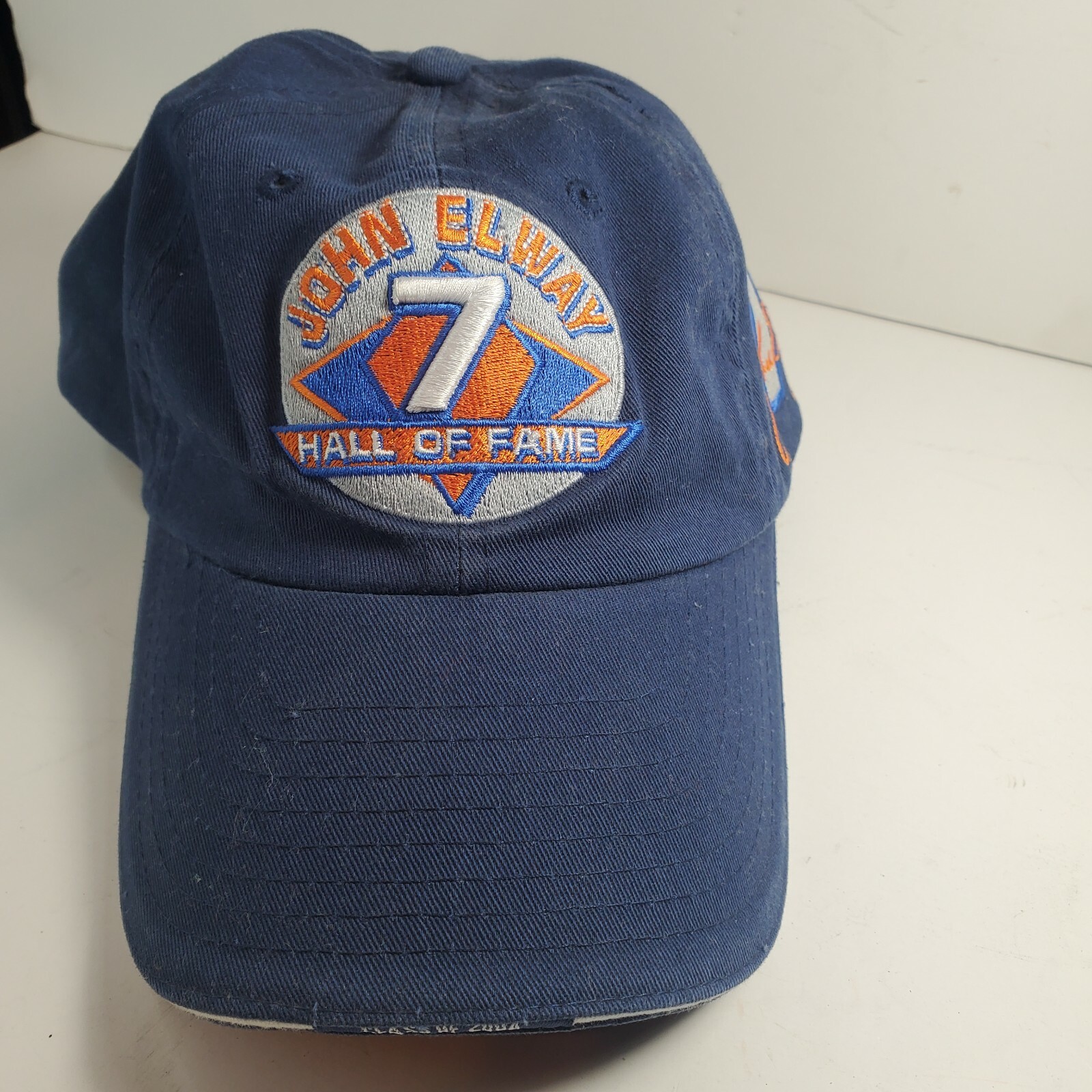 John Elway 7 Hall of Fame Class of 2004 Adjustable Cap Pre-Owned Embroidered | eBay