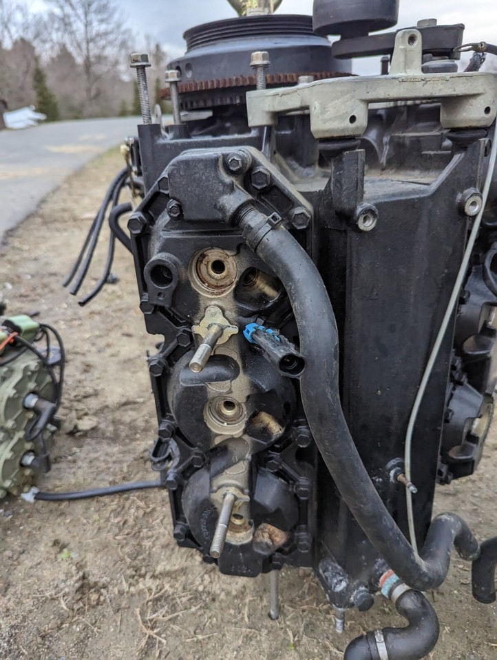 2001 Mercury Optimax 225 HP DFI 3.0 Powerhead Compression 90-105 | eBay