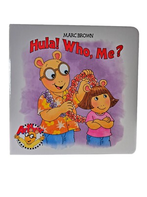PBS Kids Dreamtivity Arthur Board Book - New - Hula! Who, Me? by Marc ...
