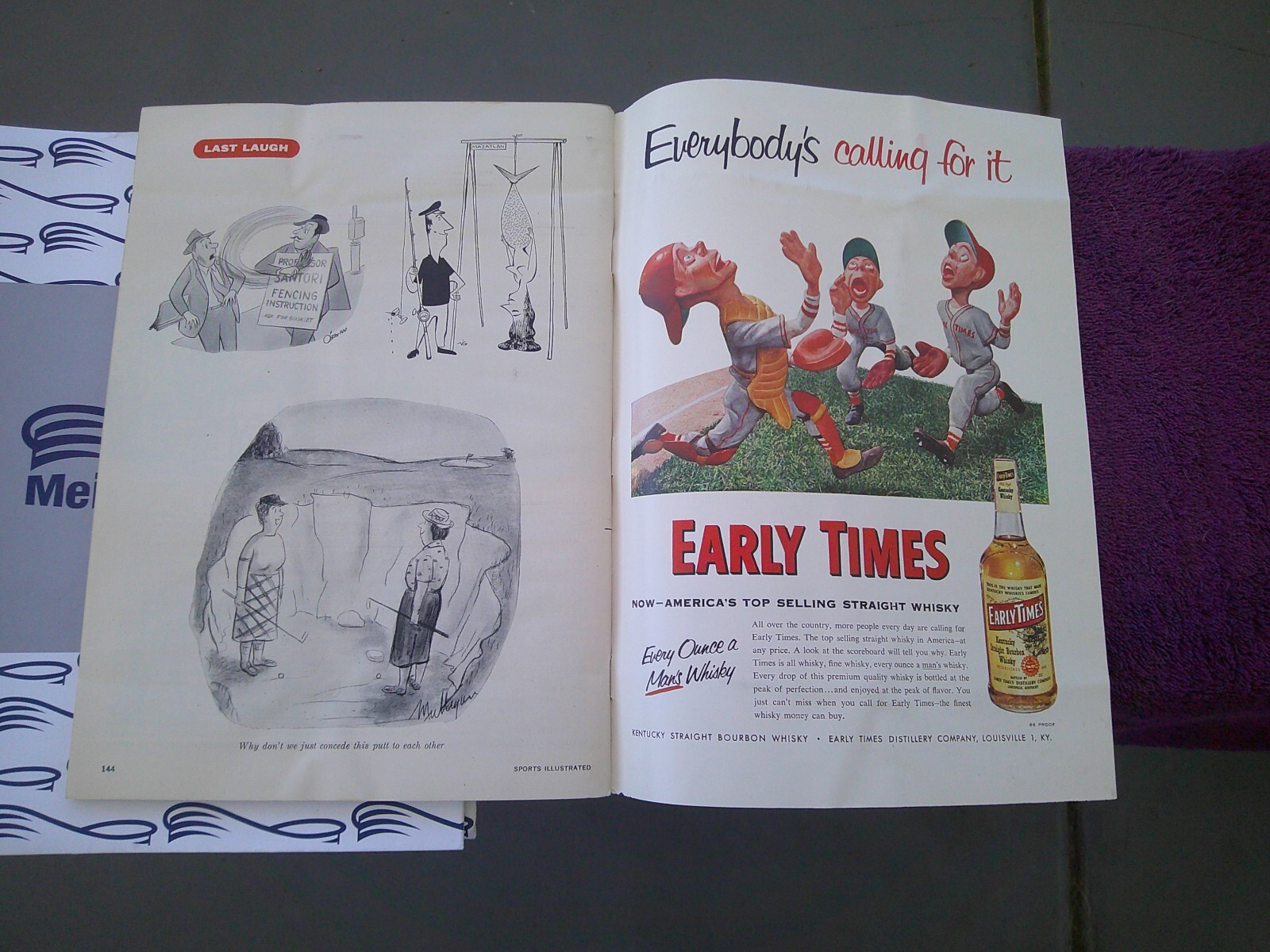 SPORTS ILLUSTRATED AUGUST 16,1954 FIRST ISSUE MAGAZINE MILWAUKEE BRAVES ...