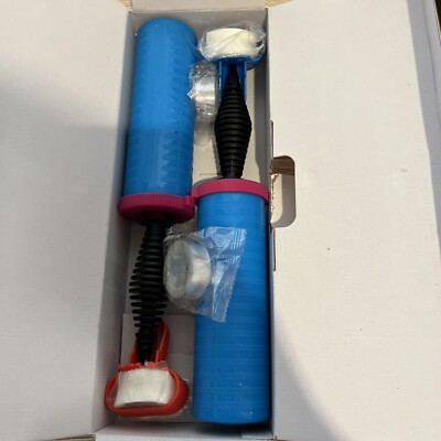 Balloon Pump Hand Held Ballon Pump Inflate Kit-8 Piece with 2 Pumps NEW ...