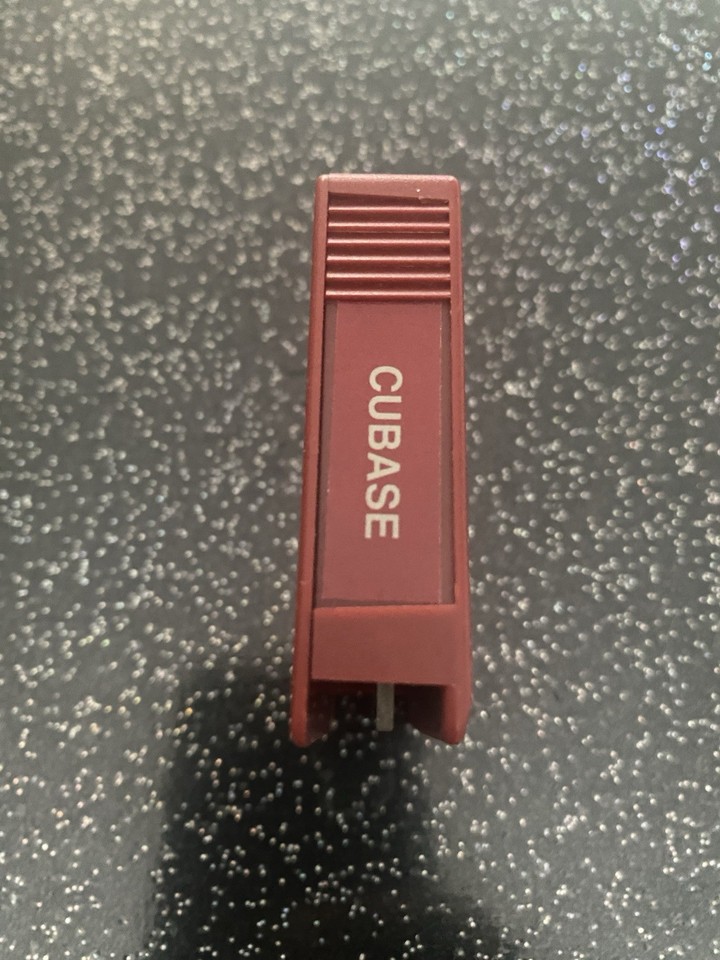 STEINBERG CUBASE 3.02 RED DONGLE FOR ATARI ST/TT NO SOFTWARE VINTAGE ...