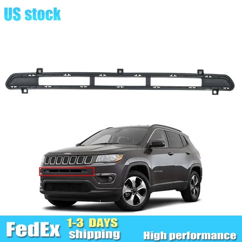 Front Bumper Upper Grille Grill For 2017-2021 Jeep Compass CH1036162 ...
